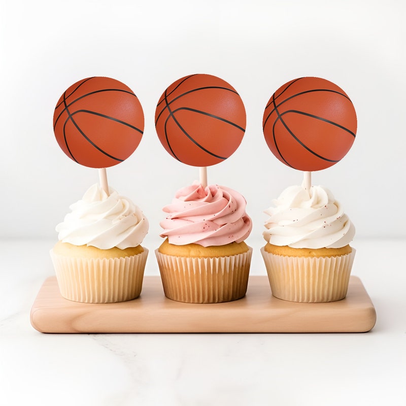 Basketball Cake Topper - Etsy