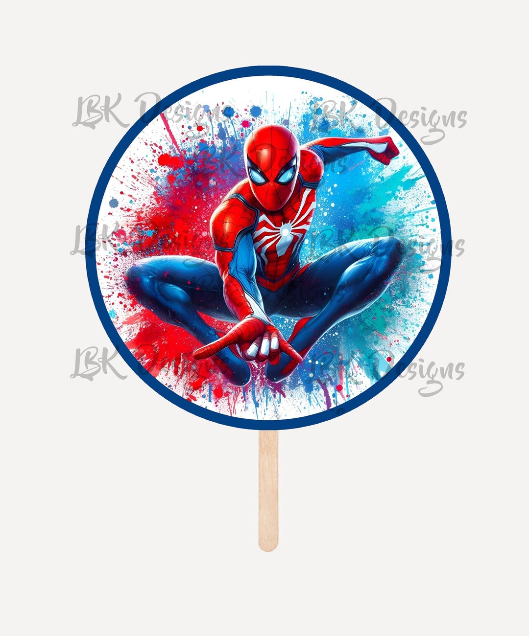 Spiderman Cake Topper | INSTANT DOWNLOAD PNG Digital File - Etsy