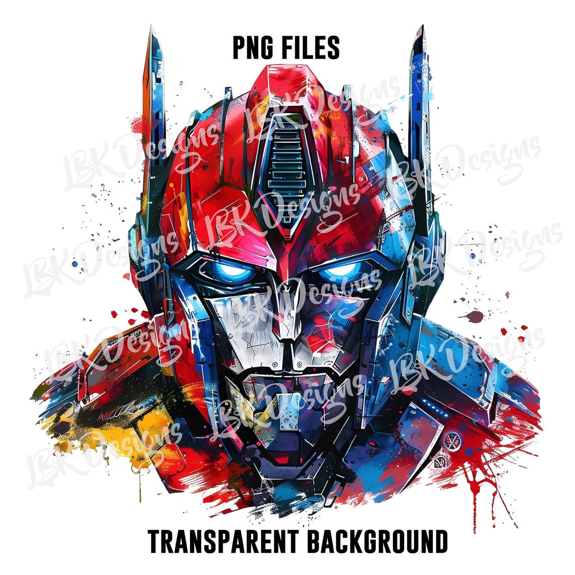 Transformer PNG | Digital PNG File - Etsy