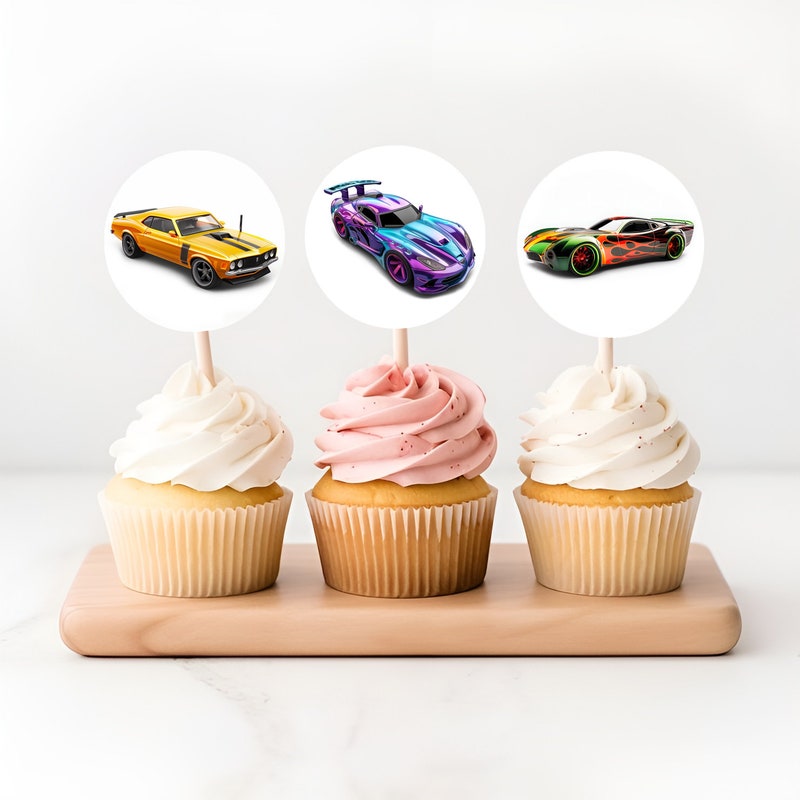 Hot Wheels Cake Topper - Etsy