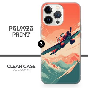 Retro Airplanes Phone Case Vintage Cover for iPhone 17 16 15 Pro 11 XR ...