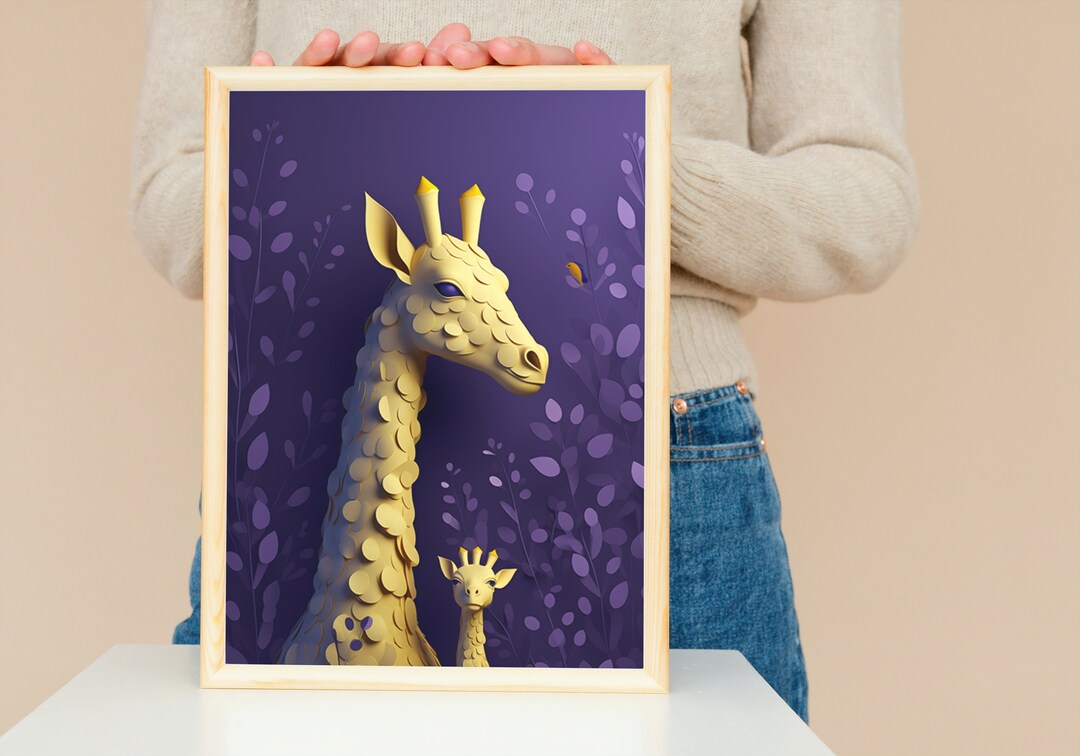 Cute Printable Wall Art for Kids / High-resolution Digital Art Prints ...