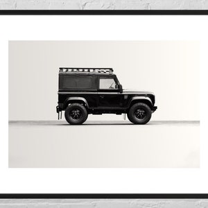 Land Rover 4x4 Defender Custom Fine-art Poster Wall Art Decor UNFRAMED ...