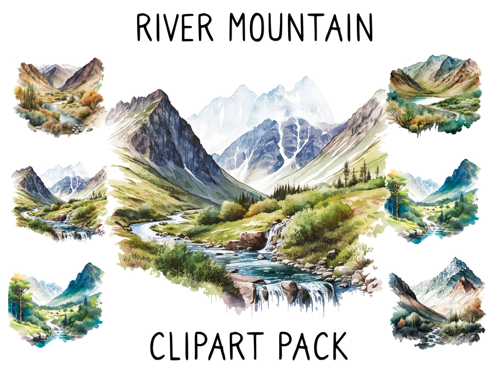 Clipart Drawing River