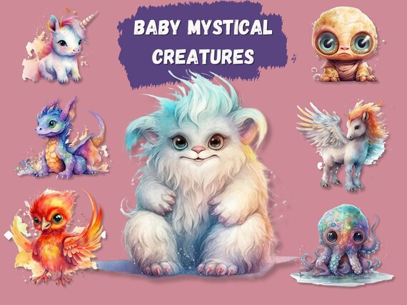 Cute Baby Mythical Creatures