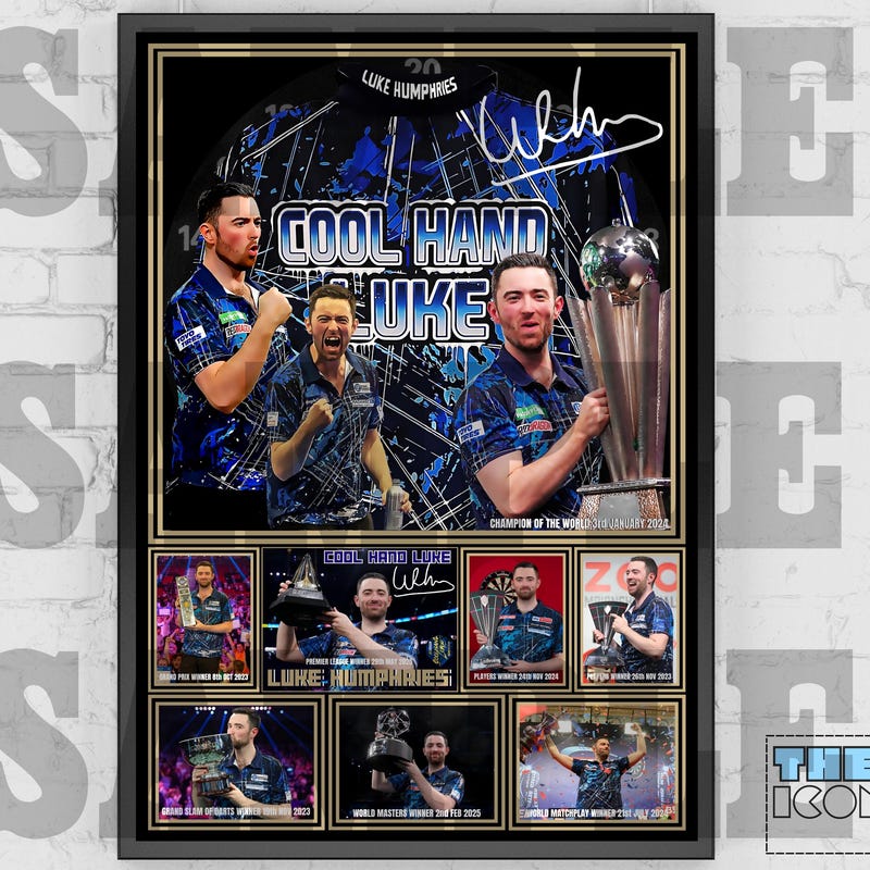 Luke Littler Christmas - Etsy UK