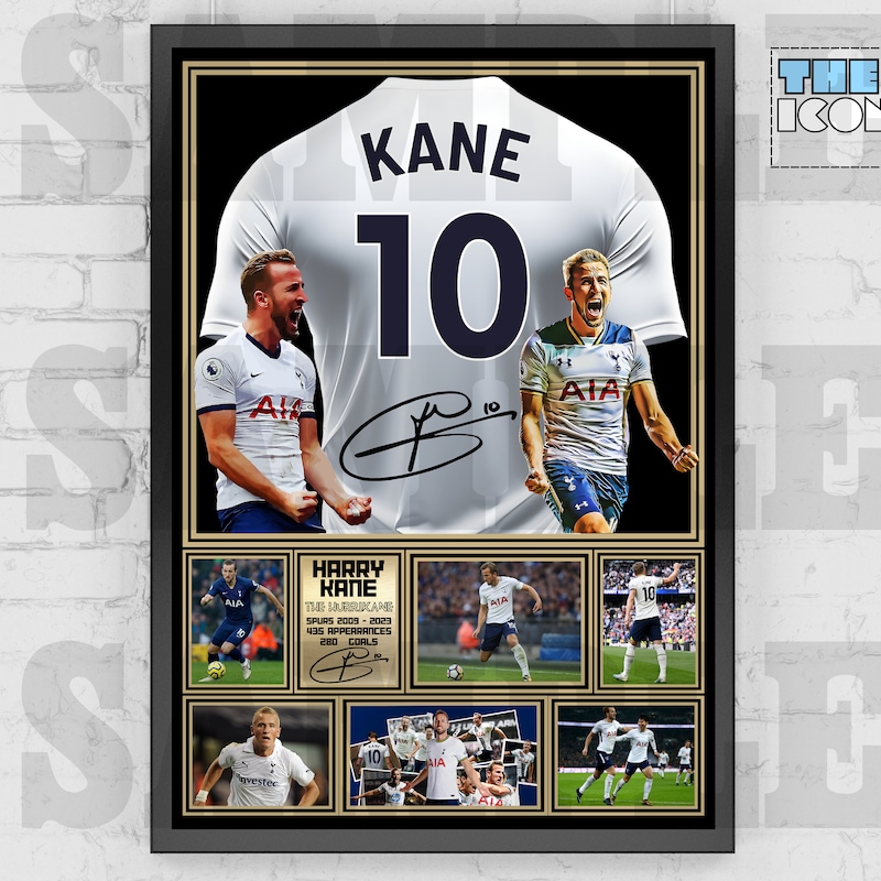 Harry Kane Signed - Etsy