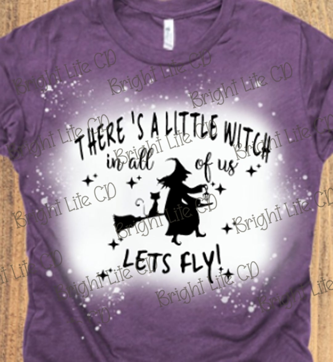 There's a Little Witch in All of Us, Let's Fly, Halloween, Spooky, PNG ...