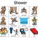 Taking a Shower Sequence Routine Autism Visual Aid Picture - Etsy