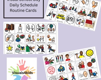 Boardmaker Daily Schedule PEC Board - Etsy Canada