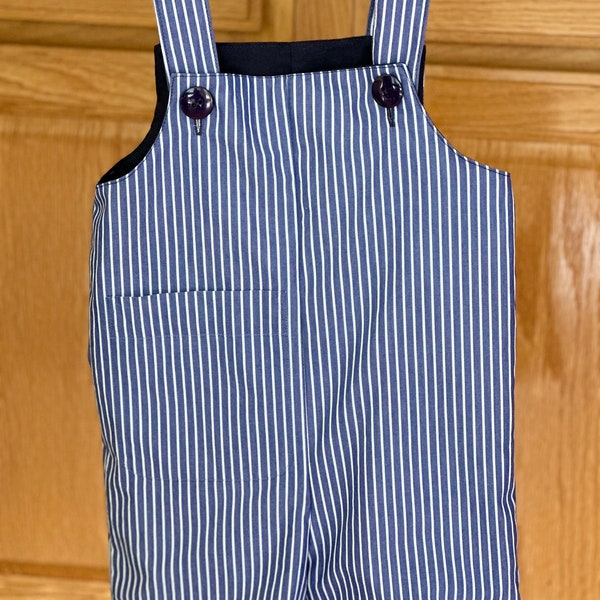 Pinstripe Overalls - Etsy