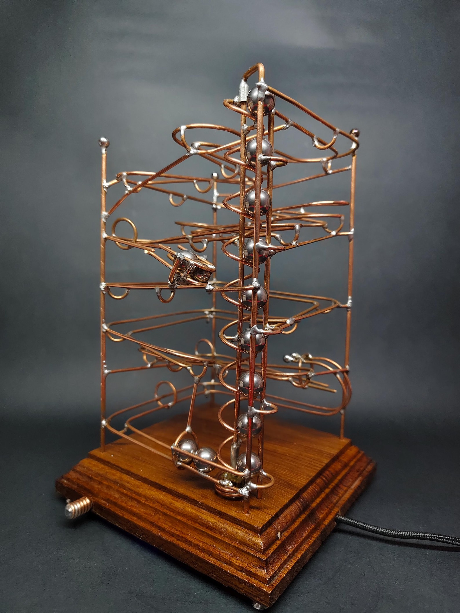 Gravity in Motion / Rolling Ball Sculpture / Marble Machine / Kinetic ...