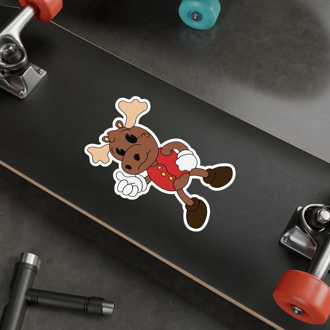 Viynl Sticker Decal: Maverick D. Moose - Etsy