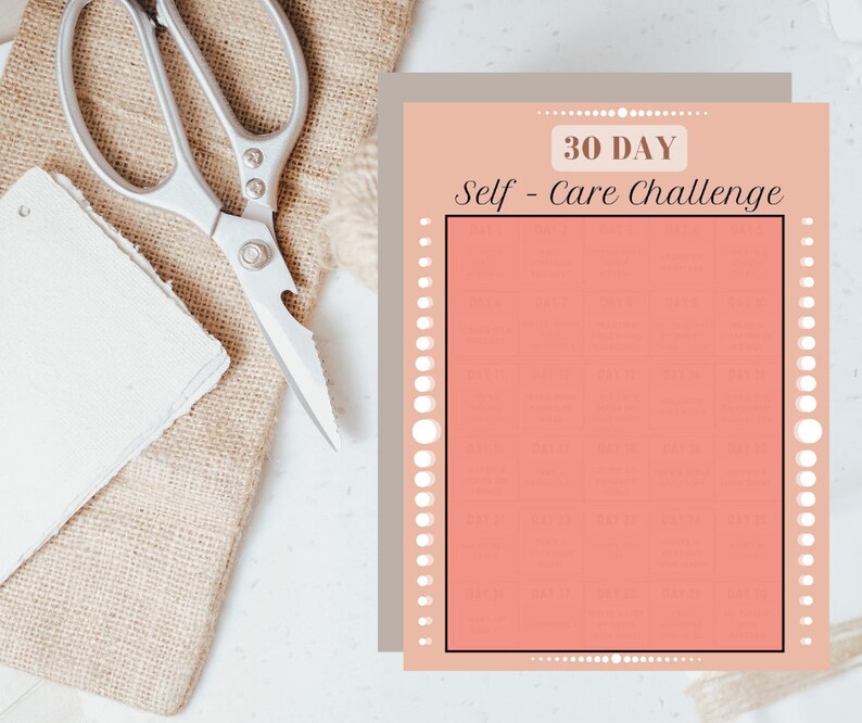 30 Day Self-care Challenge, Self Care Checklist, Love Yourself, Taking ...