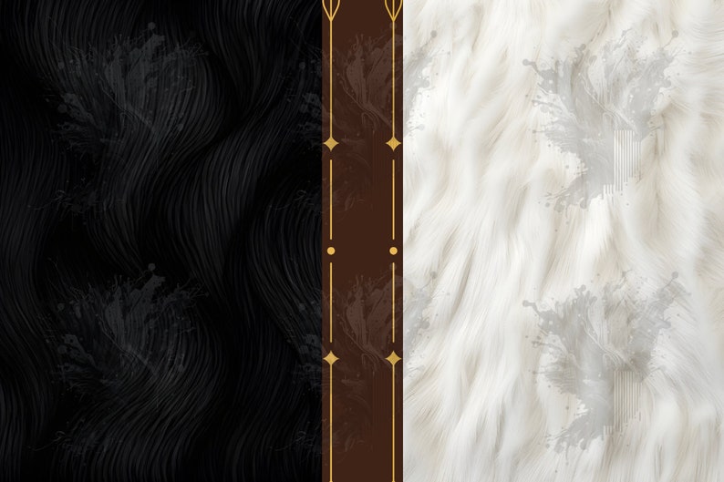 Luxury Animal Fur Digital Paper Pack Wool Fur Backgrounds - Etsy
