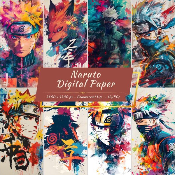 Naruto Art - Etsy