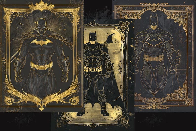 Techie Superhero Book Covers Digital Prints Grimoire Cover Pages and ...