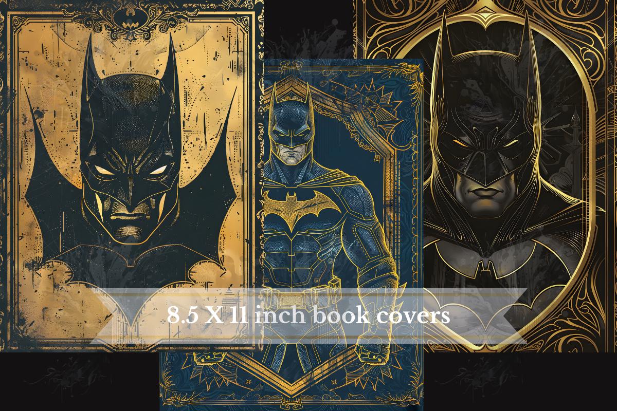 Techie Superhero Book Covers Digital Prints Grimoire Cover Pages and ...