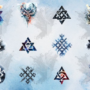 Nordic Symbols PNG Clipart Collection Viking Warriors, Ancient Norse ...