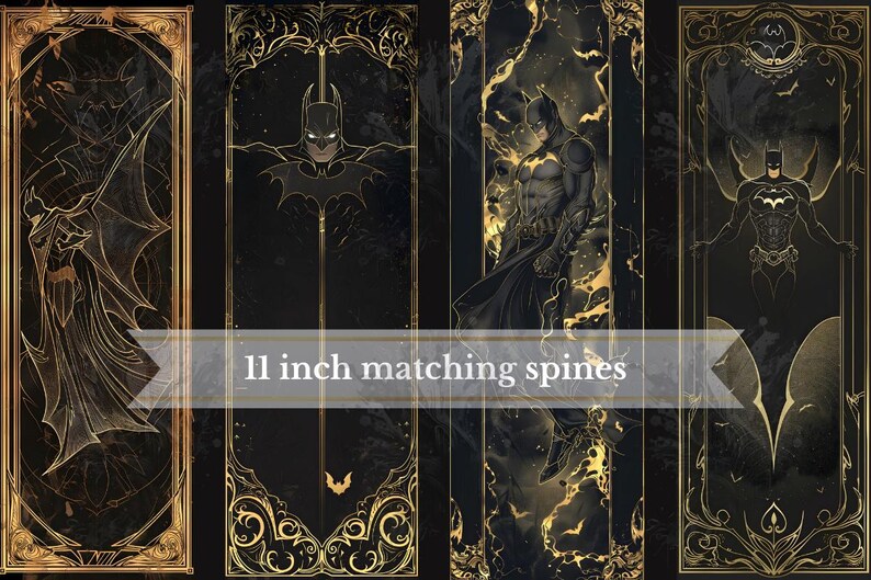 Techie Superhero Book Covers Digital Prints Grimoire Cover Pages and ...