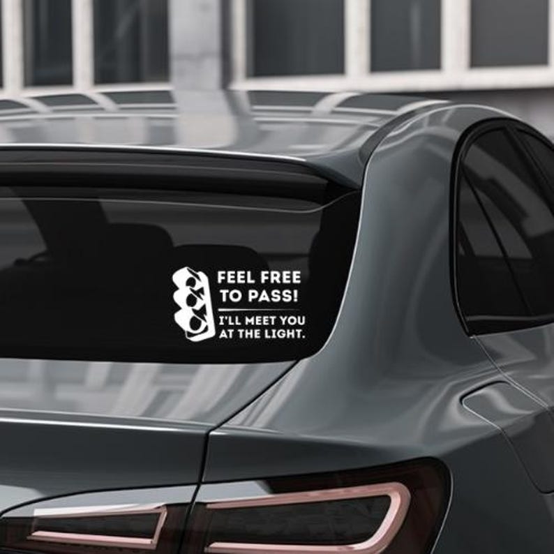 Car Decal Bundle-funny Car Decals-svg File for Cricut-car Window Decal ...