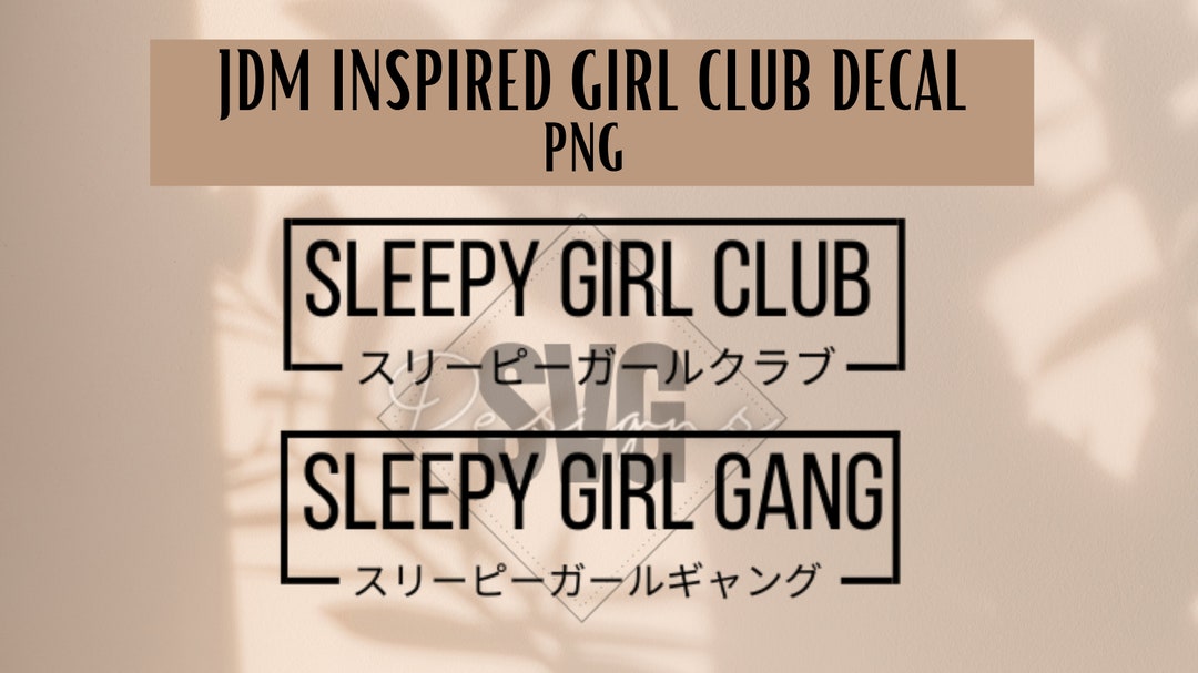 Jdm Inspired Decal Stickers-car Decals for Woman-car Decal Png Bundle ...