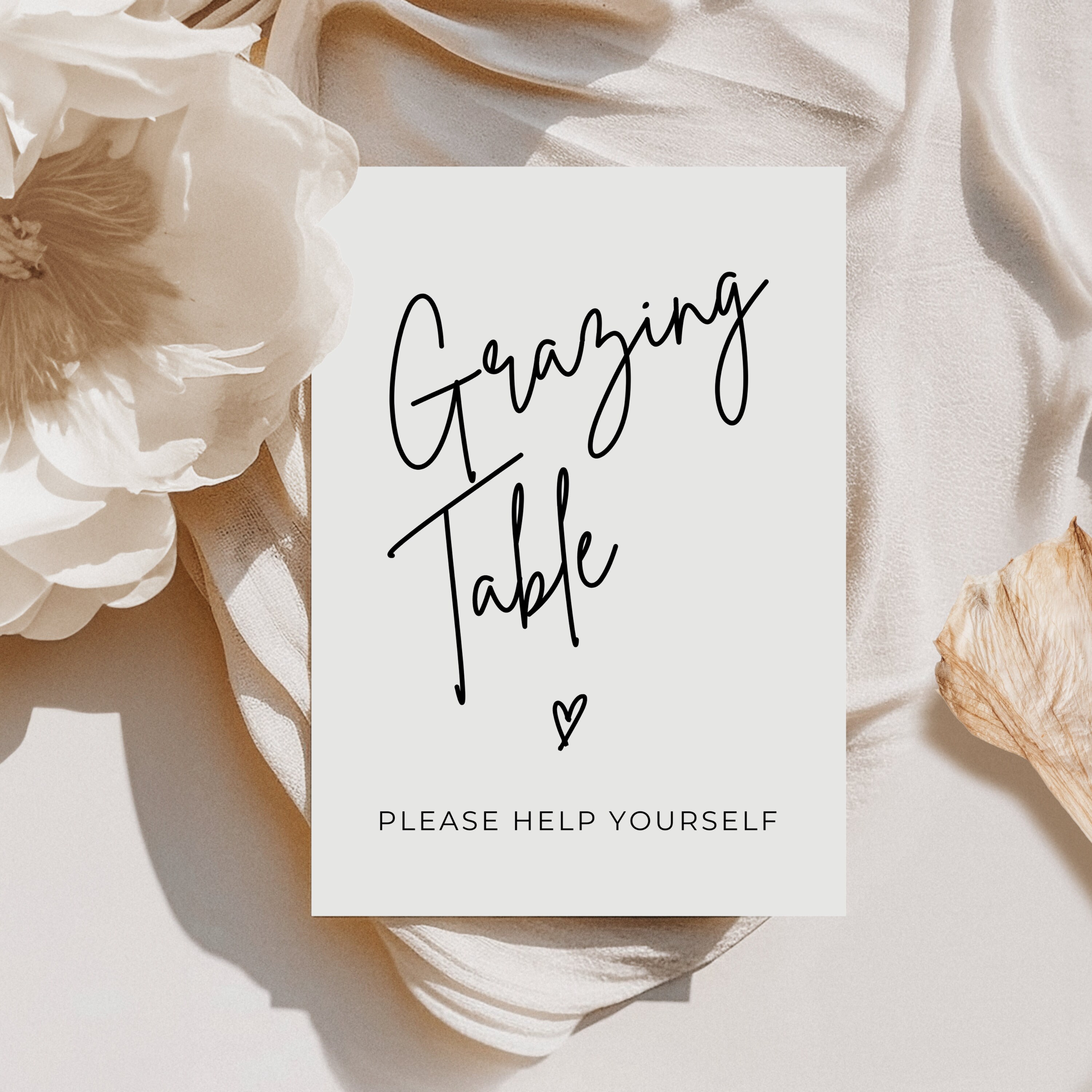 Grazing Table Sign, Wedding Platter Sign, Wedding Food Sign, Wedding ...