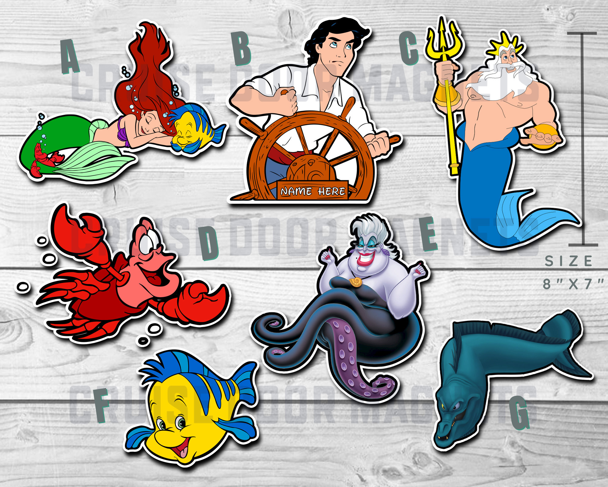 The Little Mermaid Characters Names