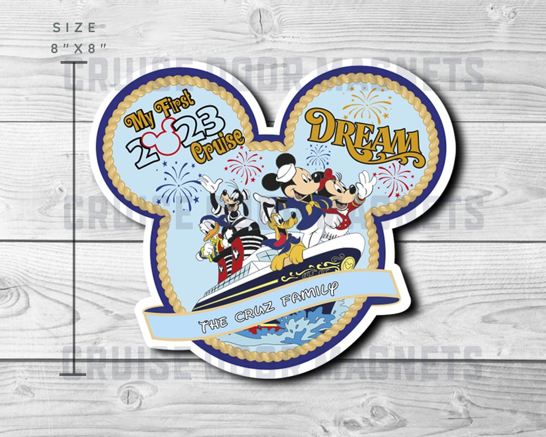 Our 1st Disney Cruise Personalized Disney Cruise Magnets - My First ...