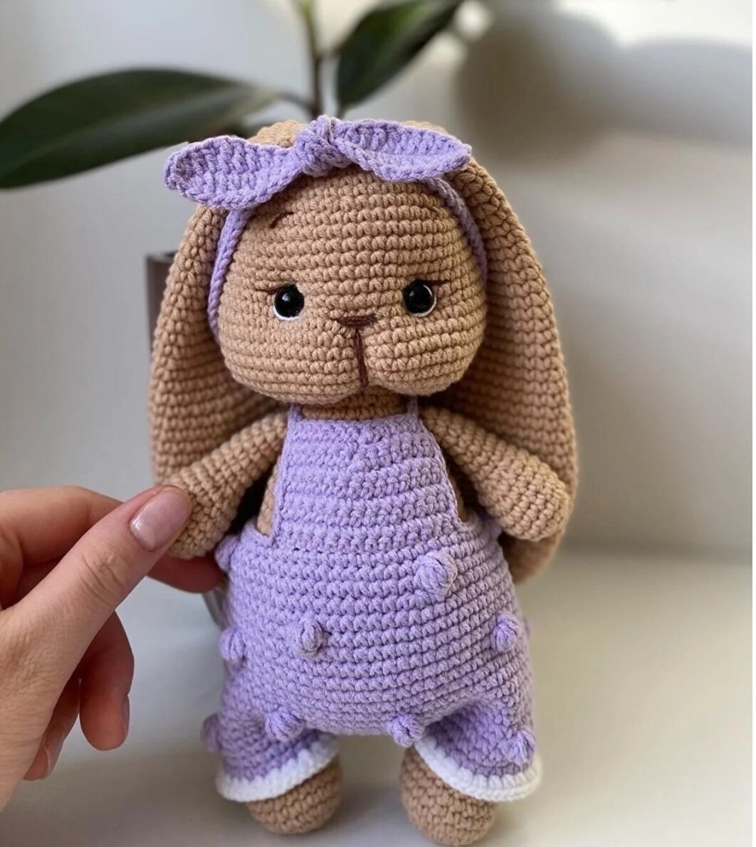 Mermaid Doll Sheep Crochet Doll Amigurumi Bunny Toy for - Etsy