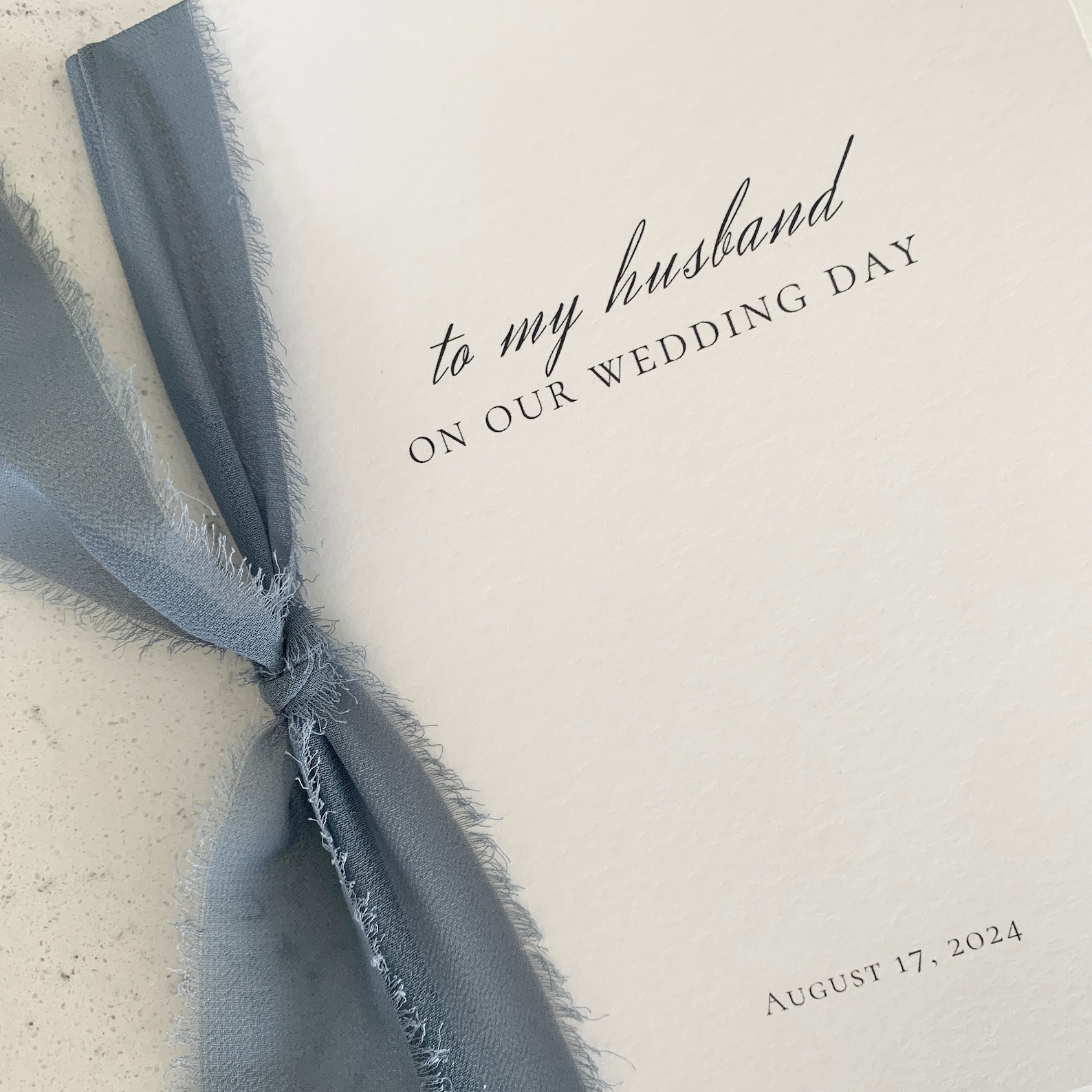 Handmade Paper Vow Books Set of 2 His and Hers Personalized Vow Books ...