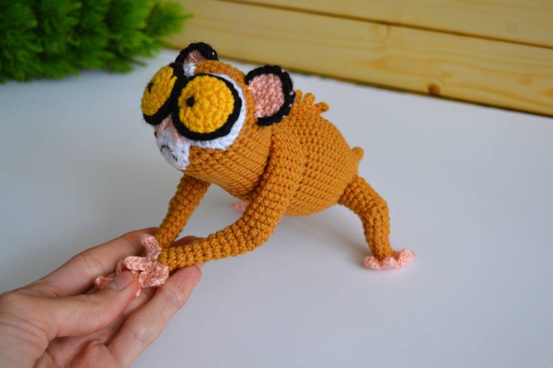 Handmade Plush Fleety Fast Loris - Etsy