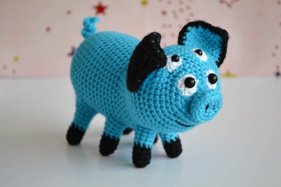 Funny Piggy Mutant Mandu Plush Toy - Etsy