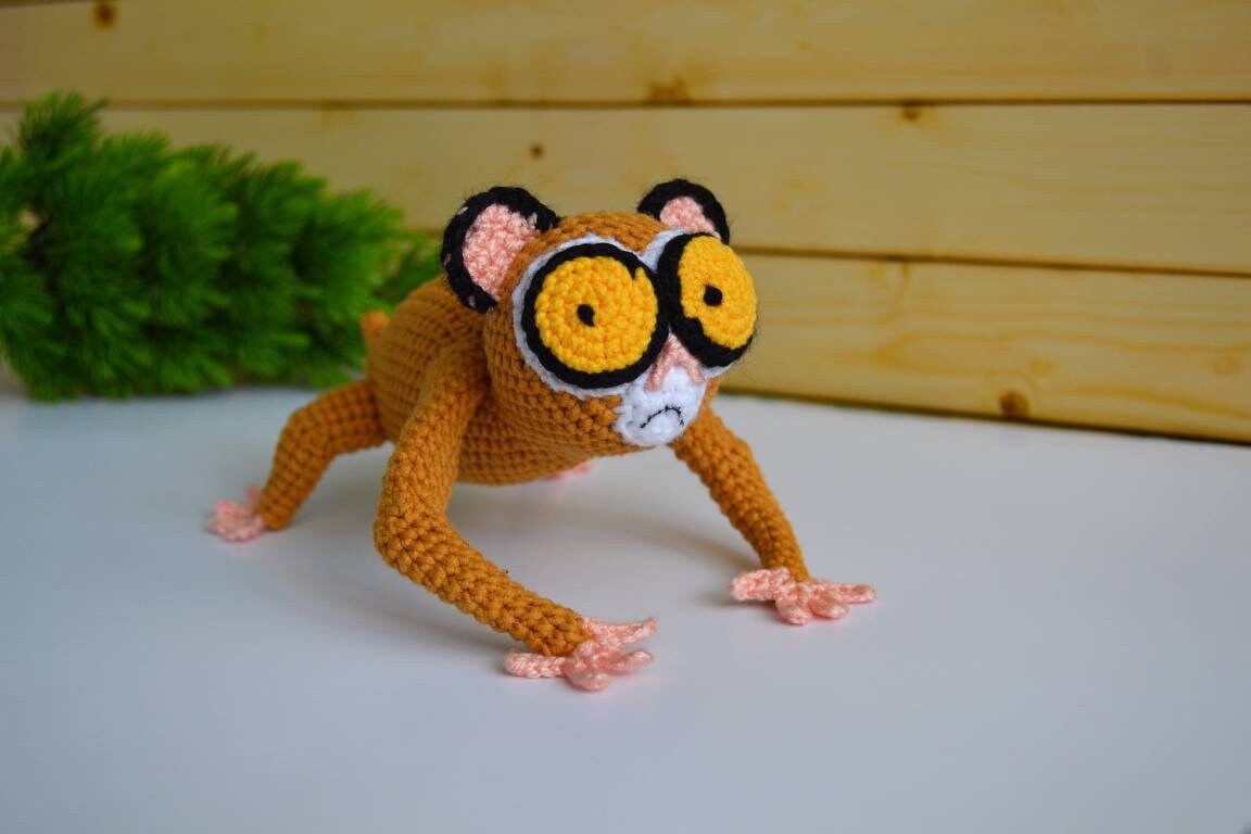 Handmade Plush Fleety Fast Loris - Etsy