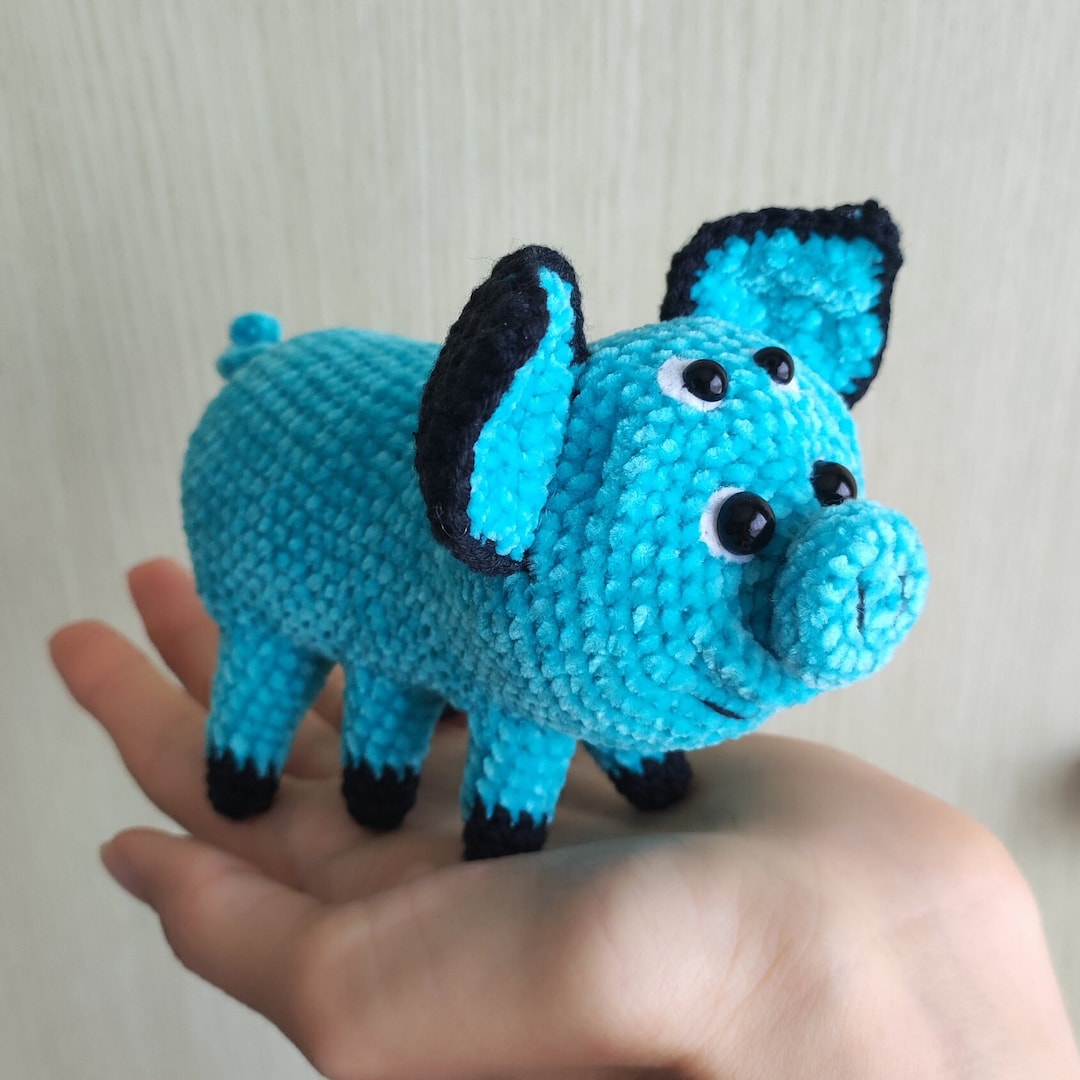 Mandu Plush Piggy Toy Kipo Plushie - Etsy