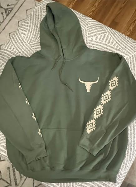 Western Hoodie - Etsy