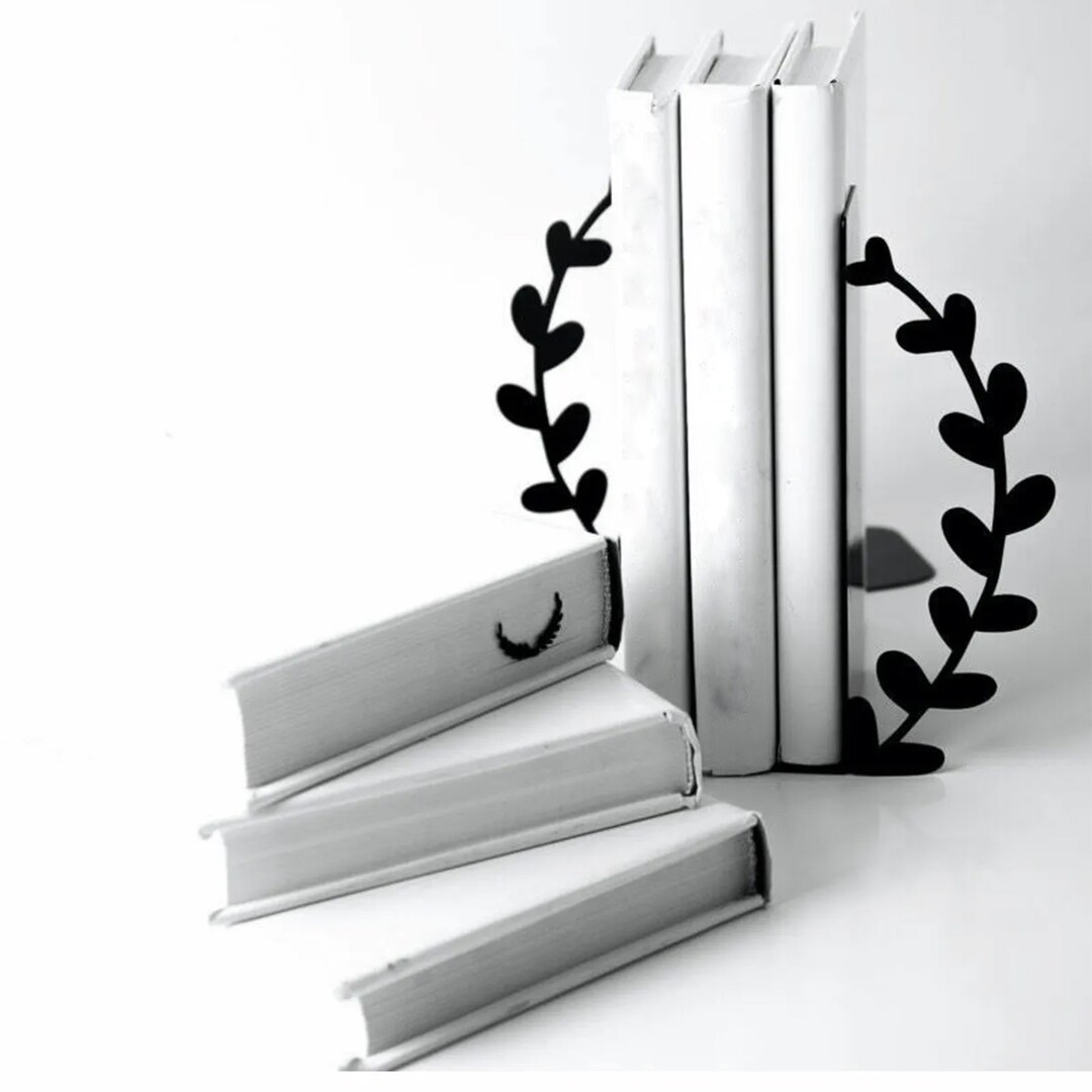 Metal Bookends Metal Decor, Metal Art, Hermione ,bookends,gift,book ...