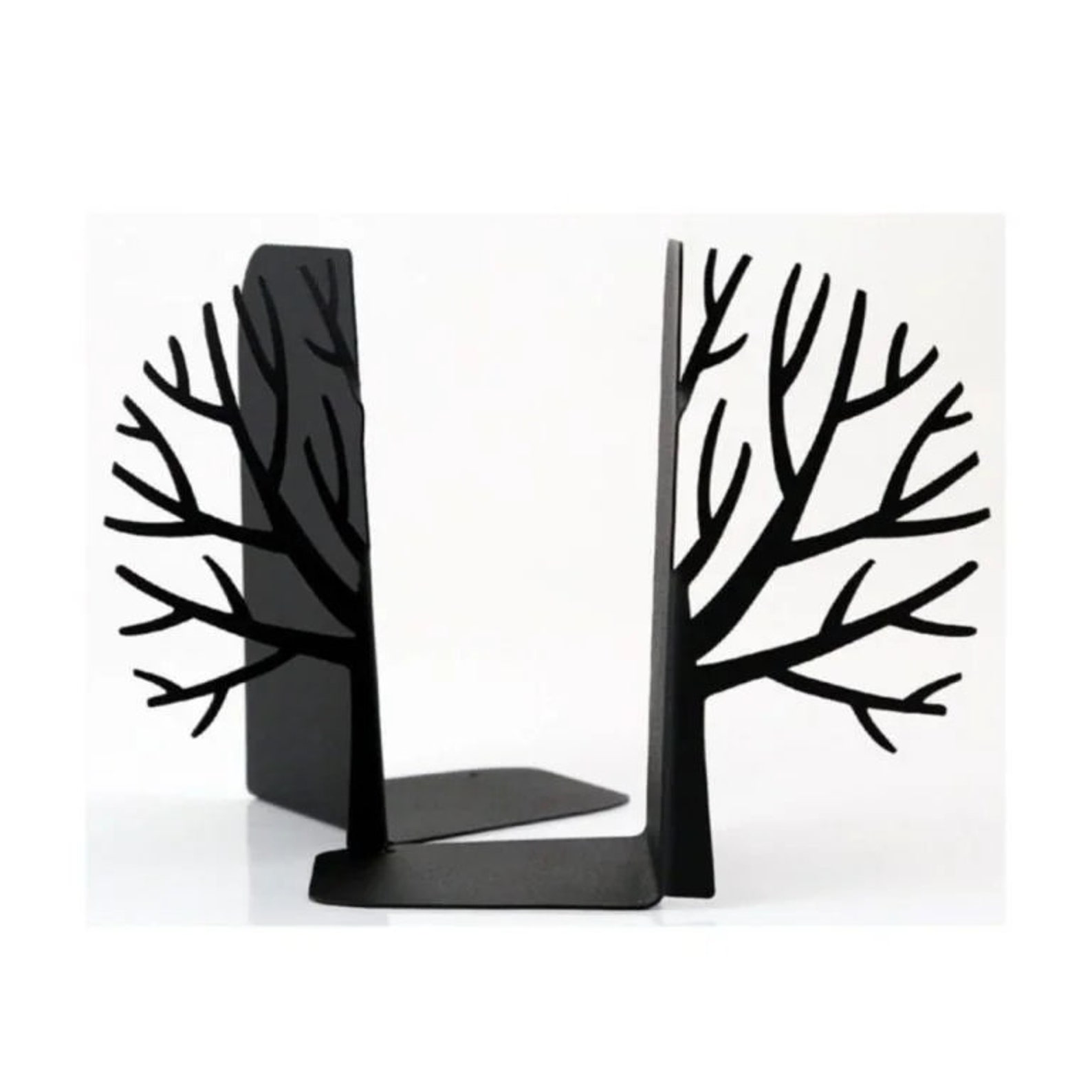 Metal Tree Bookends Life of Tree Bookends Sturdy Book Stopper Book ...