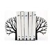 Metal Tree Bookends Life of Tree Bookends Sturdy Book Stopper Book ...