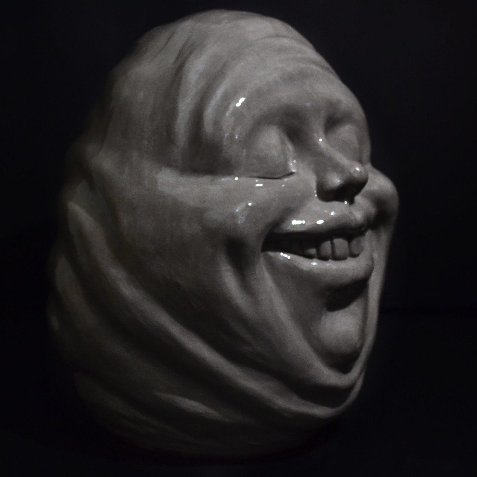 Handmade Potato Head Ceramic Sculpture, Home & Garden Decor, Handmade ...