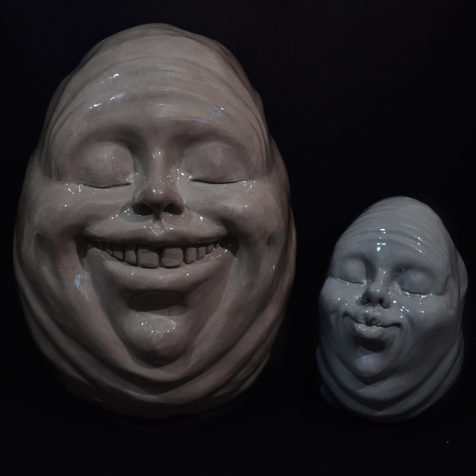 Handmade Potato Head Ceramic Sculpture, Home & Garden Decor, Handmade ...