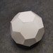 Paper Ball Template SVG Soccer Ball Paper Toy 3d Cricut Template for ...