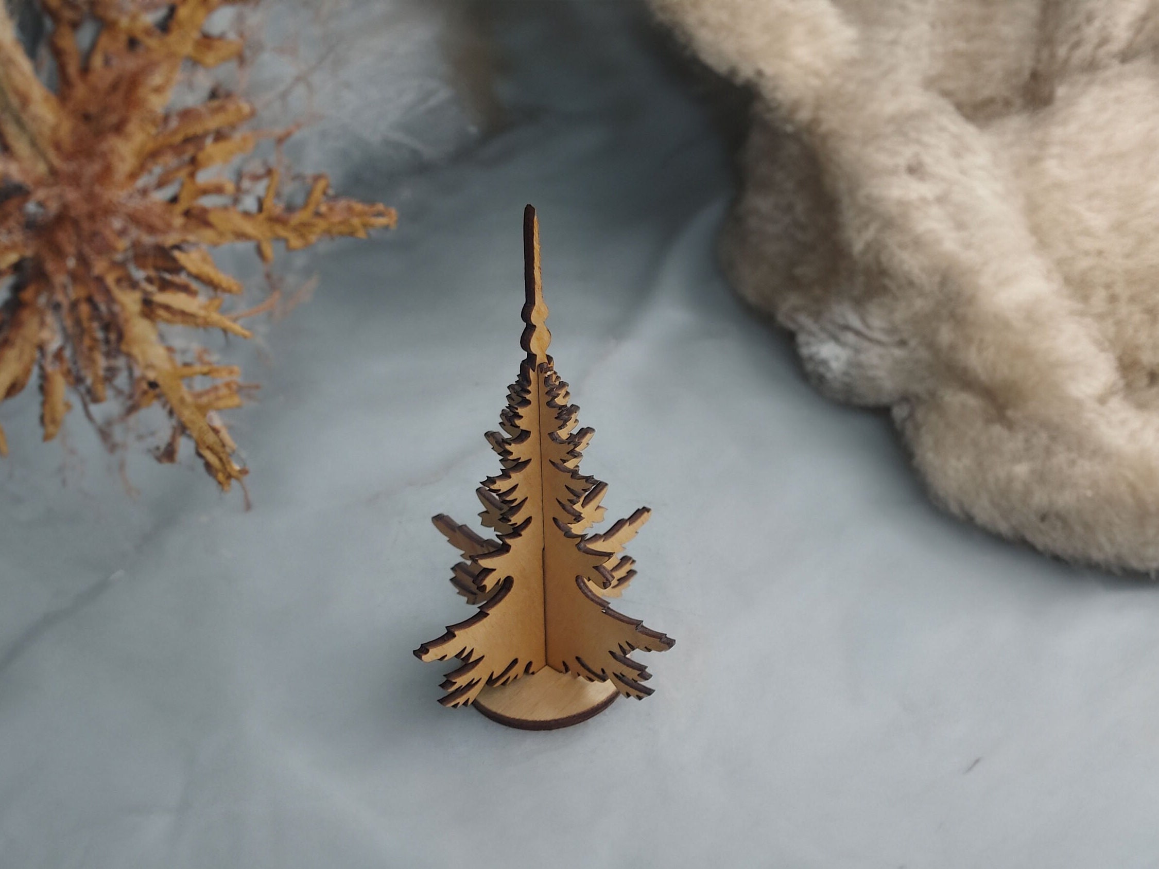 Christmas Tree Laser Cut Template SVG DXF PDF Desktop - Etsy