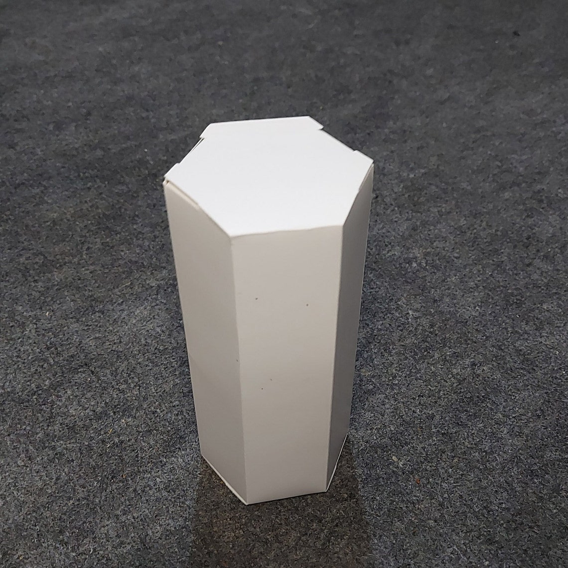 Hexagon Box Template SVG - 6-sided Box Polygon Gift Box SVG Cricut ...