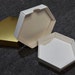 Hexagon Box With Lid Template No Glue Box 6-sided Polygon Gift Box With ...