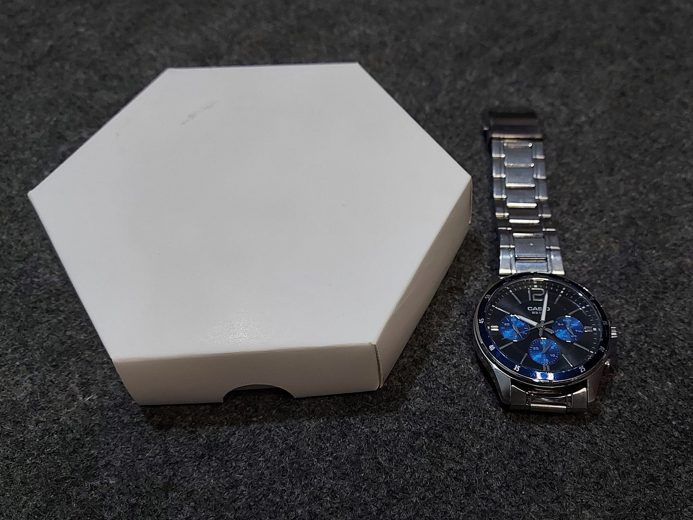 Hexagon Box With Lid Template No Glue Box - 6-sided Polygon Gift Box ...