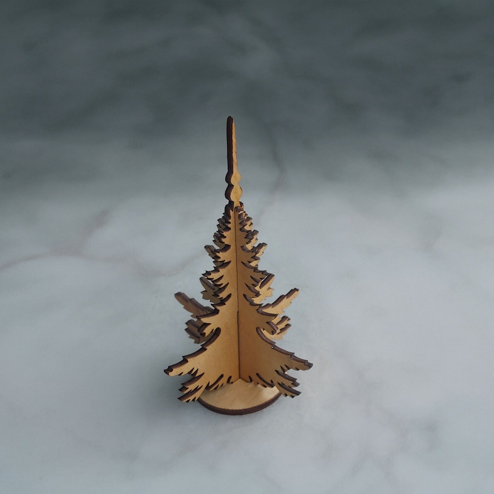 Christmas Tree Laser Cut Template SVG DXF PDF Desktop Christmas Tree ...