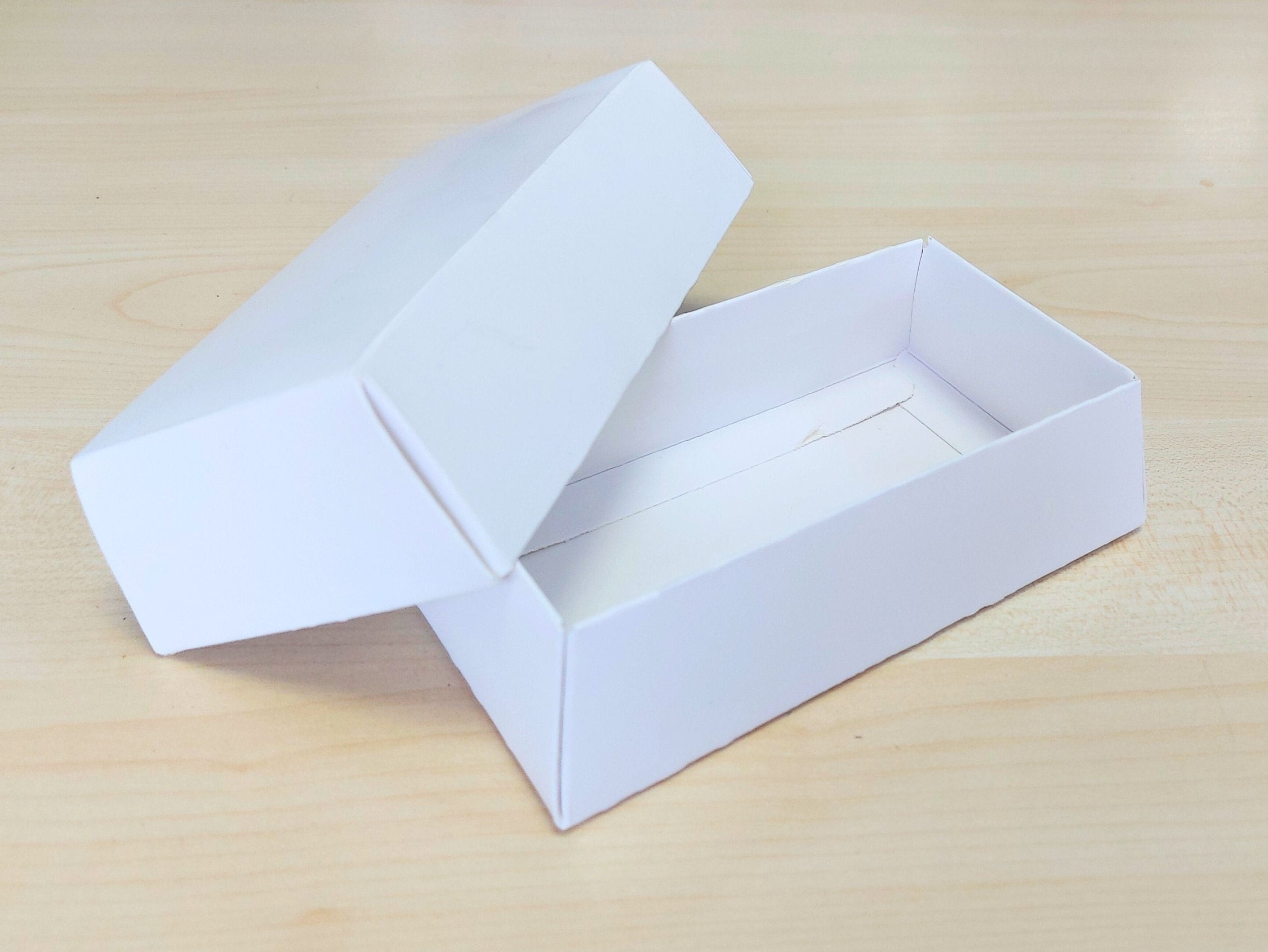 Gold Bar Shaped Box SVG Bullion Box With Lid Template SVG - Paper ...