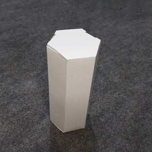 Hexagon Box Template SVG - 6-sided Box Polygon Gift Box SVG Cricut ...