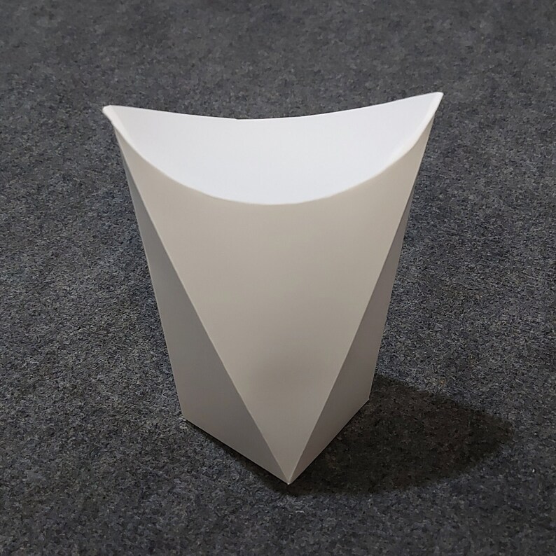 Candy Box SVG Cone Pillow Box Template Cricut Silhouette - Etsy